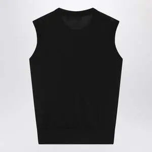 Dolce & Gabbana Cashmere And Silk Top - Black