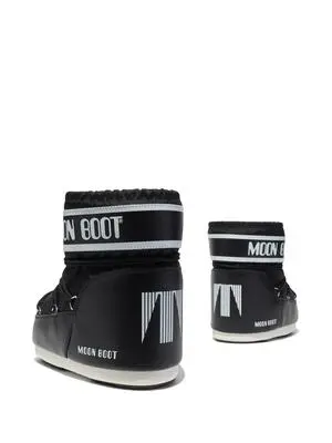 Moon Boot Stivali Icon Low In Nylon - Black