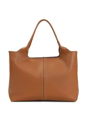 TOD'S Medium-small Leather Shopping Bag