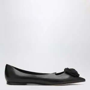 ROGER VIVIER Rose Vivier Ballet Flats In Suede