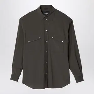 Fendi Dark Wool Blouson