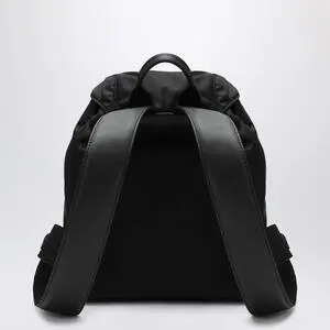 AMI Paris Marcel Small Nylon Backpack - Black