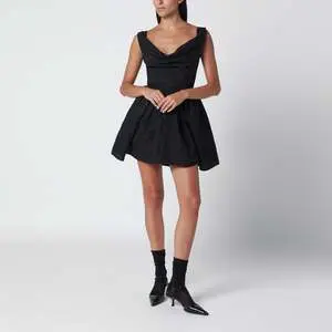 VIVIENNE WESTWOOD Sleeveless Jacquard Dress - Black