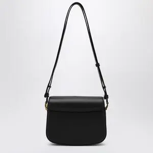 AMI Paris Paris Paris Calfskin Bag - Black
