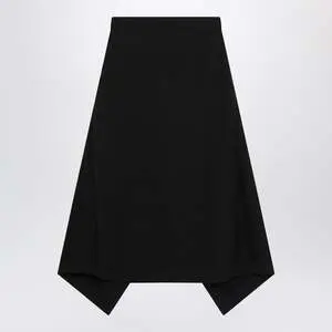 LEMAIRE Merino Wool Blend Midi Skirt