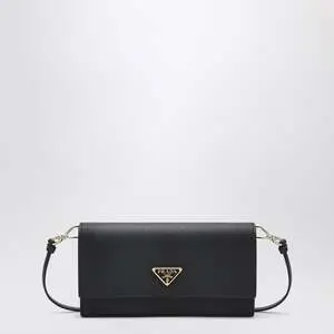 Prada Mini Saffiano Leather Bag - Black