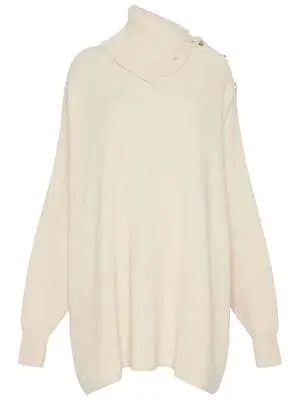 Sportmax Oversized Wool And Cashmere Dress