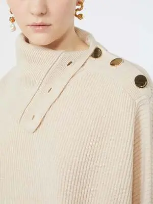 Sportmax Oversized Wool And Cashmere Dress