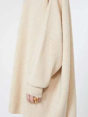 Sportmax Oversized Wool And Cashmere Dress