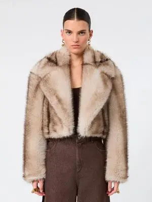 Sportmax Giacca Ecofur - Gray