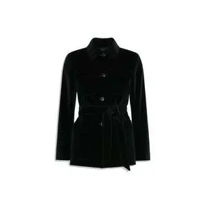 Max Mara Velvet Crusca Jacket - Black