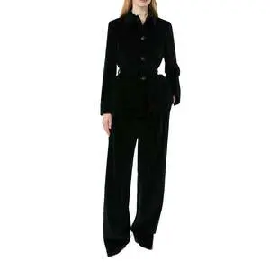 Max Mara Velvet Crusca Jacket - Black