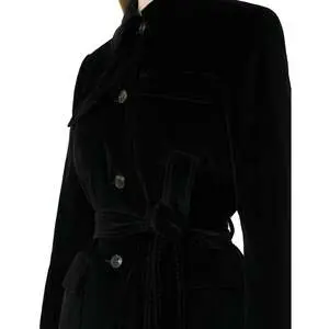 Max Mara Velvet Crusca Jacket - Black