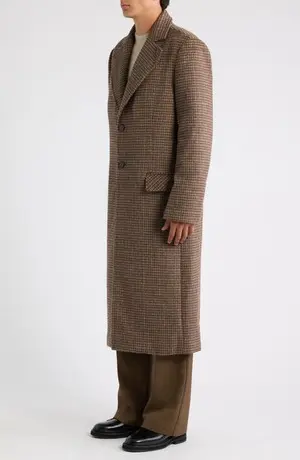 KROST Check Cotton & Wool Coat