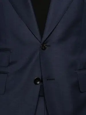 TOM FORD Shelton Single-breasted Wool Suit - Blue