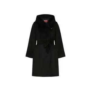 Max Mara Newmang Coat - Black