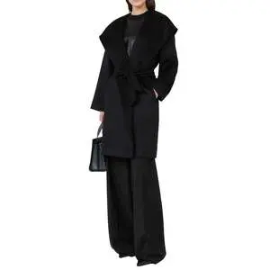 Max Mara Newmang Coat - Black