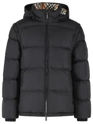 Burberry Bideford' Nylon Down Jacket