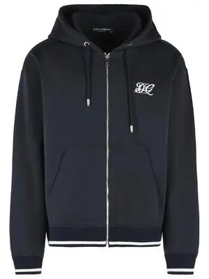 Dolce & Gabbana Cotton Sweatshirt - Blue