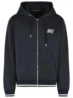 Dolce & Gabbana Cotton Sweatshirt - Blue