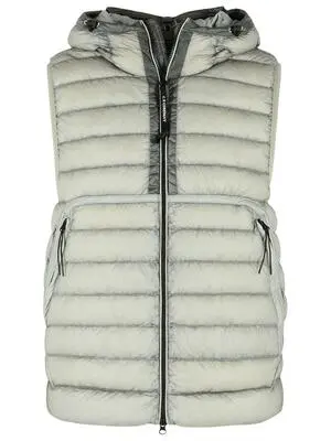 C.P. COMPANY Lens' Grey D.d. Shell' Vest - Gray