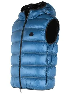 Moncler Panestrel' Polyamide Vest - Blue