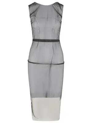 MAISON MARGIELA Polyamide Dress - Brown
