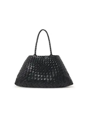 Dragon Diffusion Santa Croce Big' Leather Bag - Black