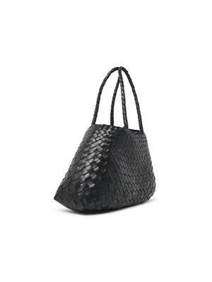 Dragon Diffusion Santa Croce Big' Leather Bag - Black