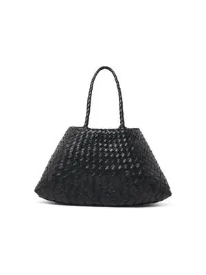 Dragon Diffusion Santa Croce Big' Leather Bag - Black
