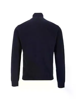 Al Duca D'aosta Button-up High-neck Cardigan - Blue