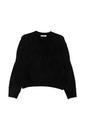 Dorothee Schumacher Argyle-pattern Sweater