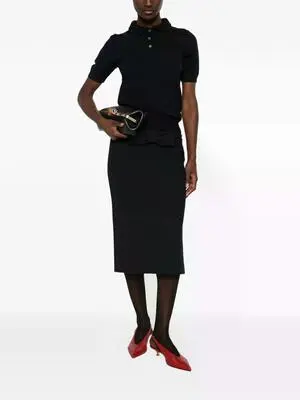 N°21 Bead-embellished Polo Shirt