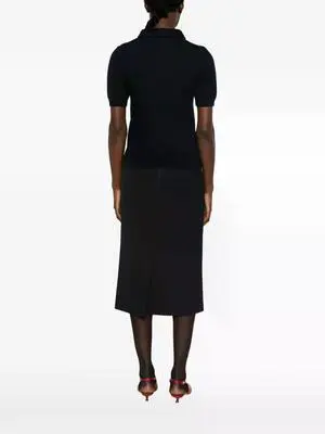 N°21 Bead-embellished Polo Shirt