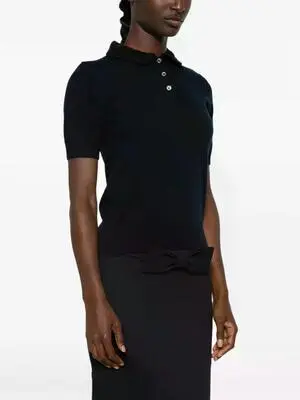 N°21 Bead-embellished Polo Shirt