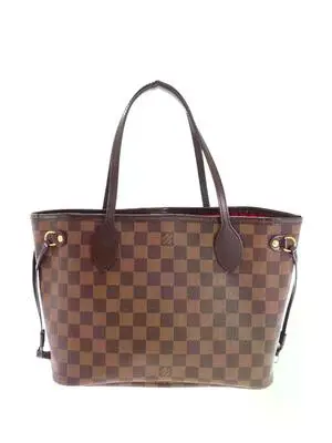LOUIS VUITTON 2000-2026 Damier Ebene Neverfull Pm Tote Bag