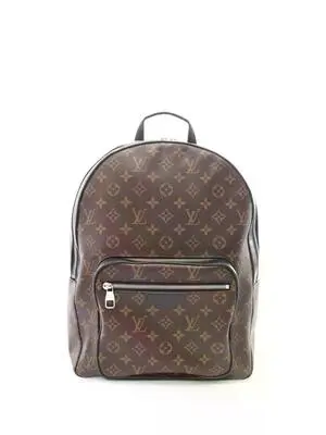 LOUIS VUITTON 2019 Josh Monogram Macassar Backpack - Brown