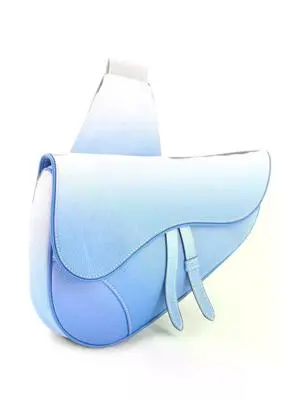 Dior Saddle Ombre Leather Crossbody Bag