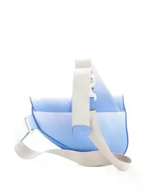 Dior Saddle Ombre Leather Crossbody Bag Blue