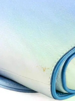 Dior Saddle Ombre Leather Crossbody Bag - Blue