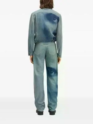 JEAN PAUL GAULTIER Denim Jacket With Face Print