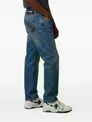 Off-White Half Arrow Slim-fit Jeans