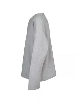 CEDARWOOD Ribbed-knit Henley T-shirt - Grey