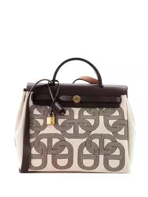 Hermès Herbag Zip Circuit 24 Vache Hunter And Leather 31 Satchel - Brown