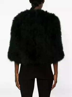 YVES SALOMON Feather-embellished Jacket