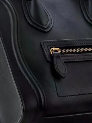 Celine Luggage Bag Smooth Leather Nano Crossbody Bag