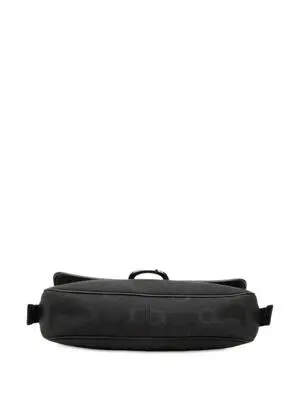FERRAGAMO 2010-2026 Gancini Canvas Shoulder Bag