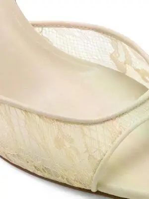 Femme La Bella Lace-panel Sandals