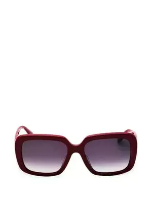 Adidas Rectangle-frame Sunglasses - Red