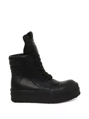 Rick Owens Mega Bumper Geobasket Sneakers - Black